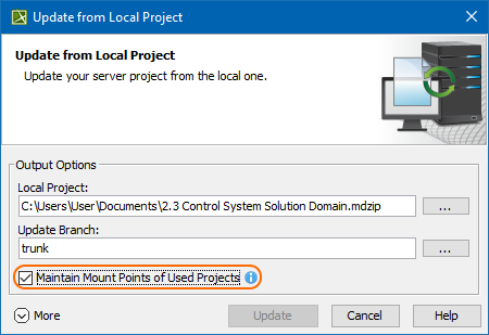 Understanding differences in local and server project structure
