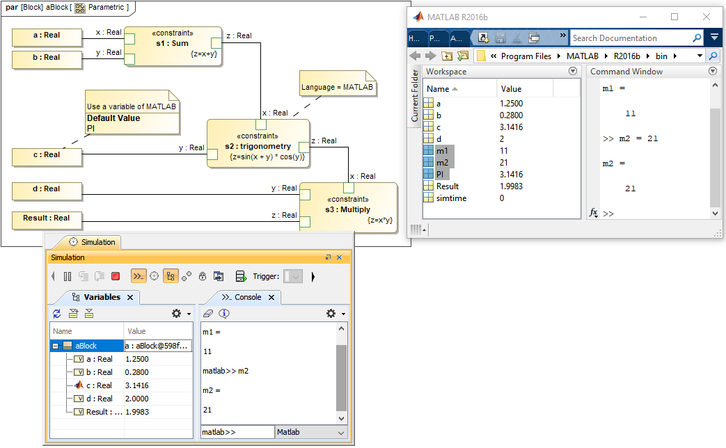 Integration with MATLAB
